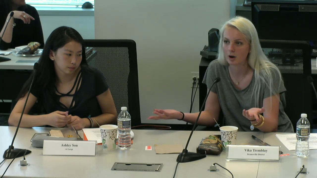 FCPS School Board Work Session - Student Leadership Mock Forum - April 20, 2017