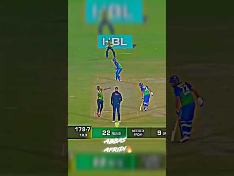 Abbas Afridi destroy H Rouf 🔥🔕 #shorts #ytshorts