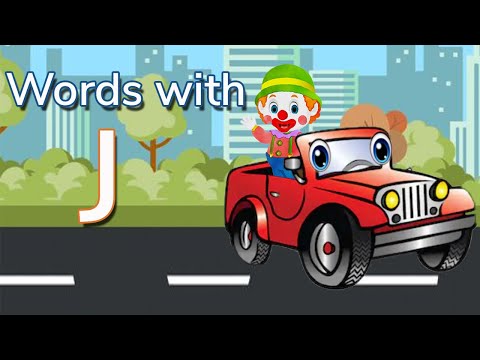 J words in English | Words start with J - Vocabulary | Words with J | Toddlers words | Hints4me
