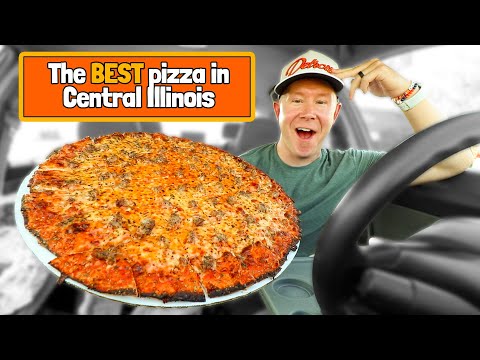 My first time eating Monical's Pizza 🍅 | *WELL DONE SAUSAGE PIZZA*