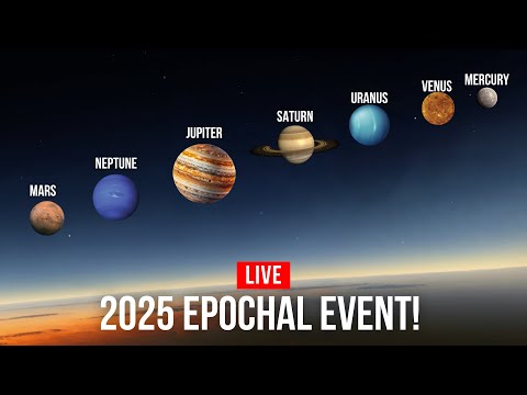 Get Ready For The Epochal Alignment Of 6 Planets in 2025!