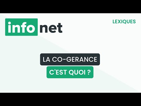 La co-gerance, c'est quoi ? (définition, aide, lexique, tuto, explication)