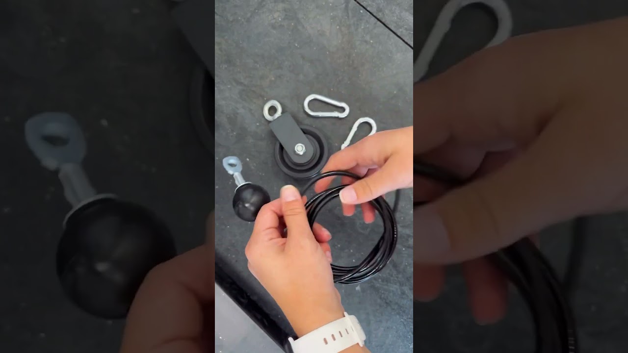 Compatible with EVERY Grind rack, our 1” pulley system is a game-changer for a home gym! 👀