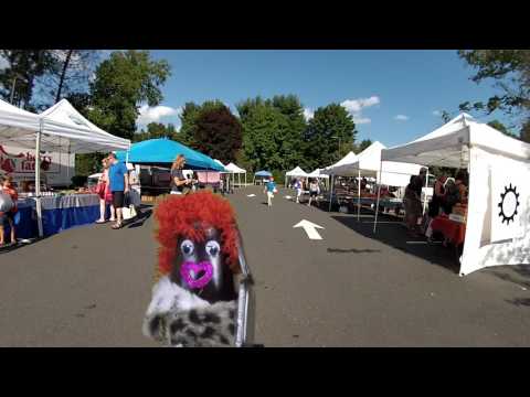 The Avon Library Farmer's Market says hello