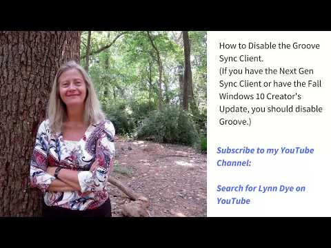 How To Disable The OneDrive Groove Sync Client