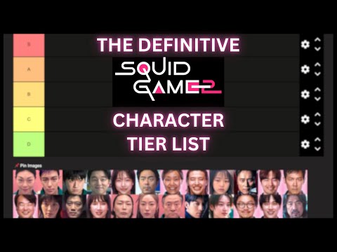 The DEFINITIVE Squid Game 2 Character Tier List