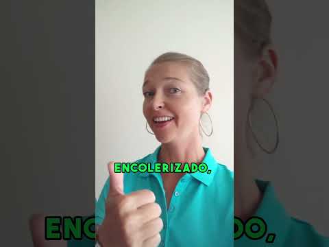 Spanish vocabulary to say "angry”. #motivation #spanishlearning #vocabulary