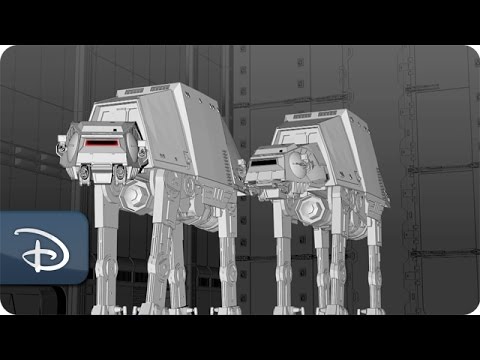 Disney provides in-ride context to previously revealed AT-AT structures ...