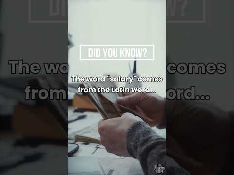 The word "salary" comes from the Latin word...😲 #shorts #funfacts #brainbuff