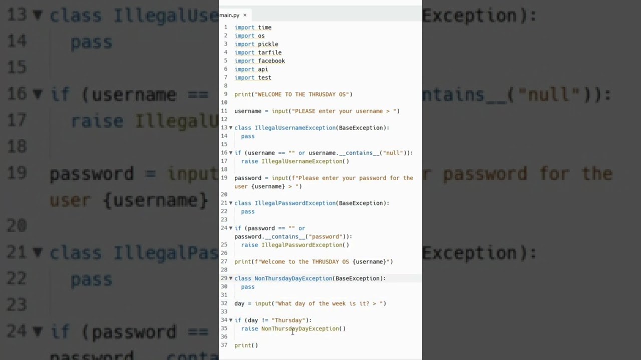 Python how to create your own operating system #shorts #tutorial #python #coding #awesome #massage