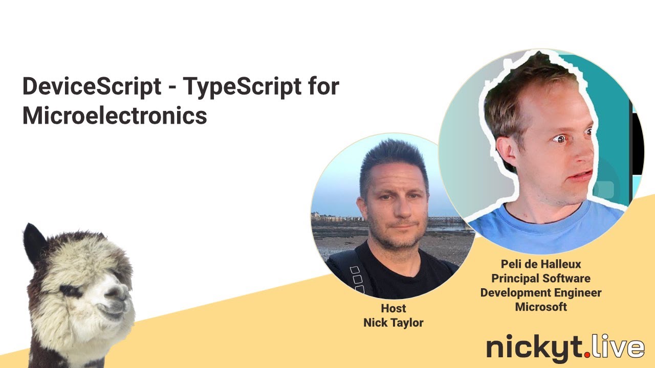 DeviceScript - TypeScript for Microelectronics with Peli de Halleux