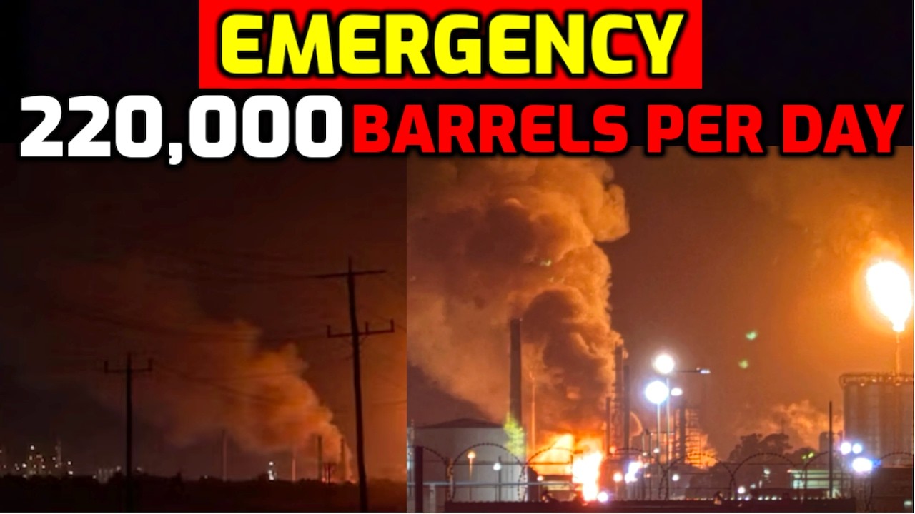 🚨 Multiple Refineries taken Off Line - Explosions - 