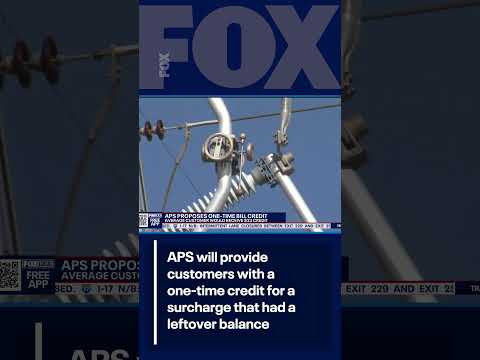 APS providing 1-time cashback credit for customers | FOX 10 Phoenix