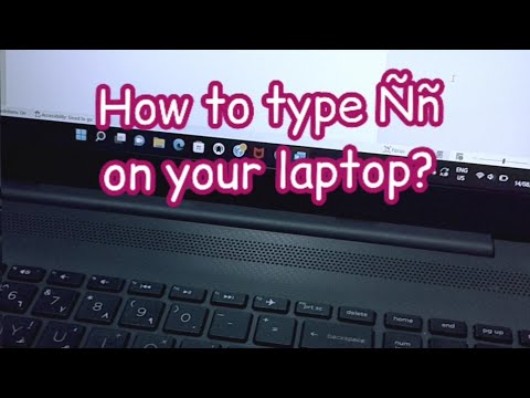 How to type Ññ on your laptop? #keyboard #shortcut #codes #windows #shorts