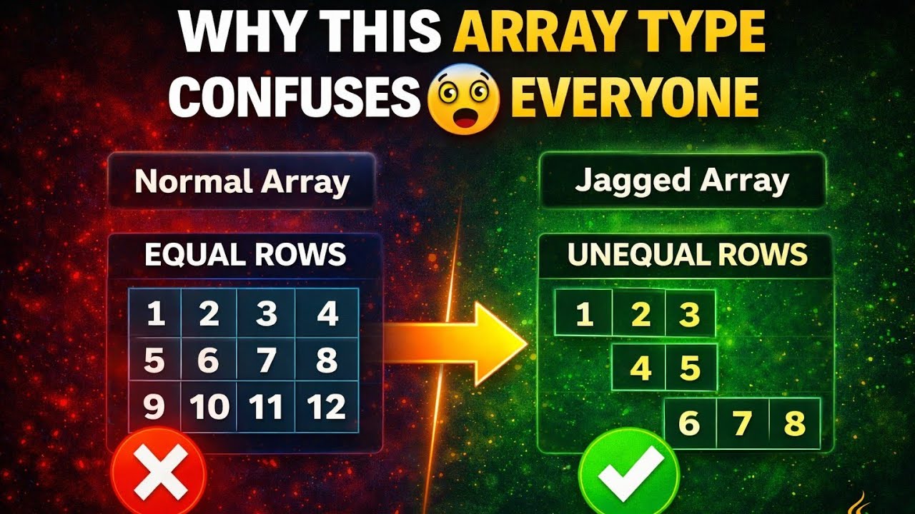 Jagged Arrays in Java Explained (Easy Way)