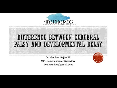 Difference between Cerebral Palsy and Developmental Delay