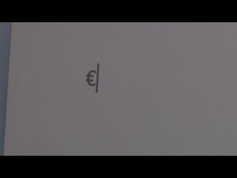 How To Type The Euro Symbol