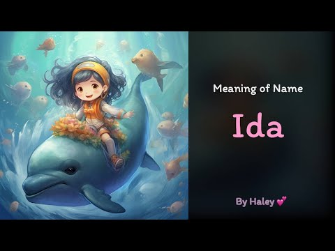 Meaning of girl name: Ida - Name History, Origin and Popularity