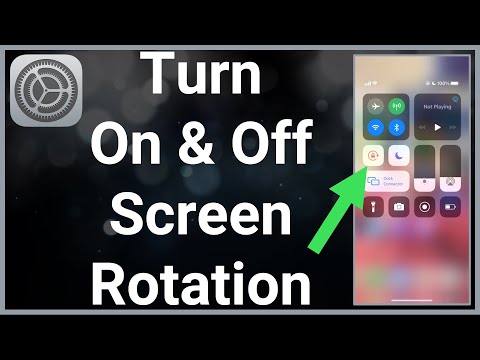 Turn Screen Rotation On & Off On iPhone 12 (Nice!)