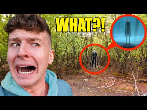 We found SLENDERMAN in the WOODS...