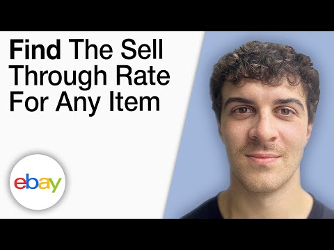How To Find the Sell Through Rate for Any Item on eBay [2025 Full Guide]