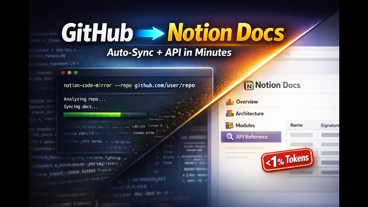 Notion CodeMirror : Sync GitHub Code to Docs + API Reference! Our Developers' Challenge Entry