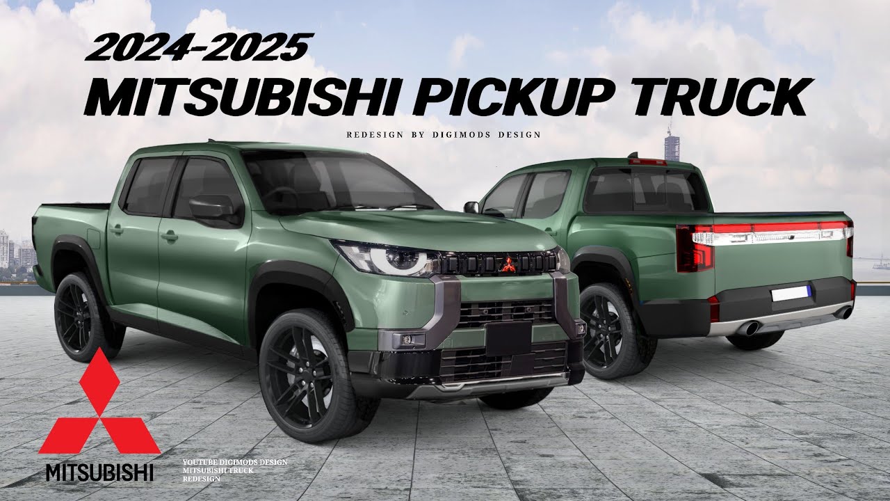All-New, Virtual Mitsubishi Raider Truck Would Look Great on U.S. Roads ...
