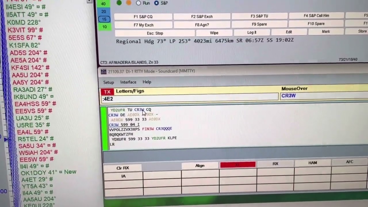 RTTY contesting - CQWW 2022