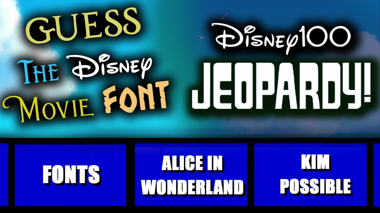 MyDisneyFix | Disney Jeopardy • Test Your Knowledge • 1/6/23 | Inside ...
