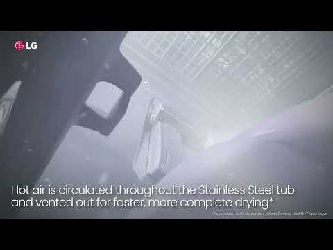 LG Smart Dishwashers with Dynamic Heat Dry™
