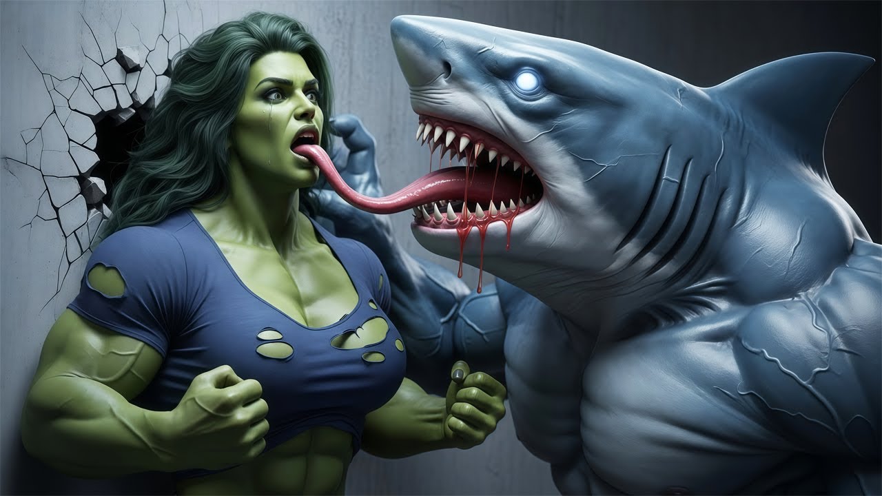 She-Hulk vs King Shark (Apex) - Who WINS? 🤔💥 | Marvel vs DC Style Crossover Breakdown