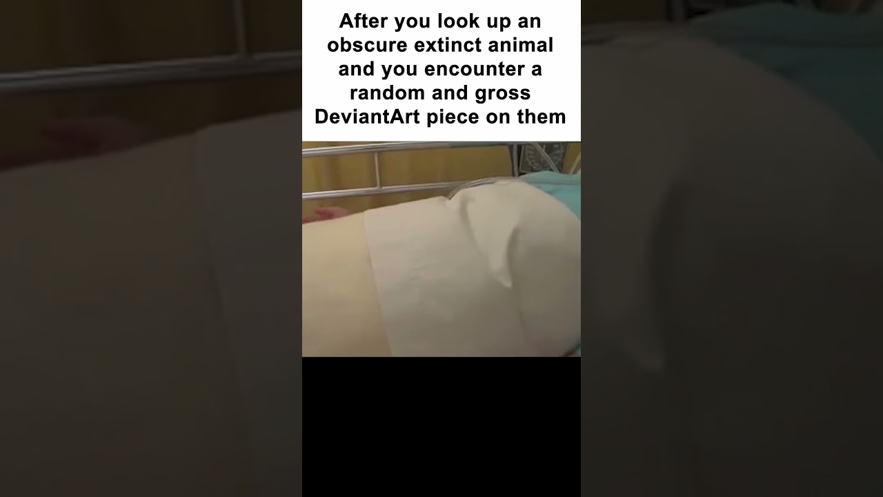 Coming Across Disturbing DeviantArt of Obscure Extinct Animals Back in the Day