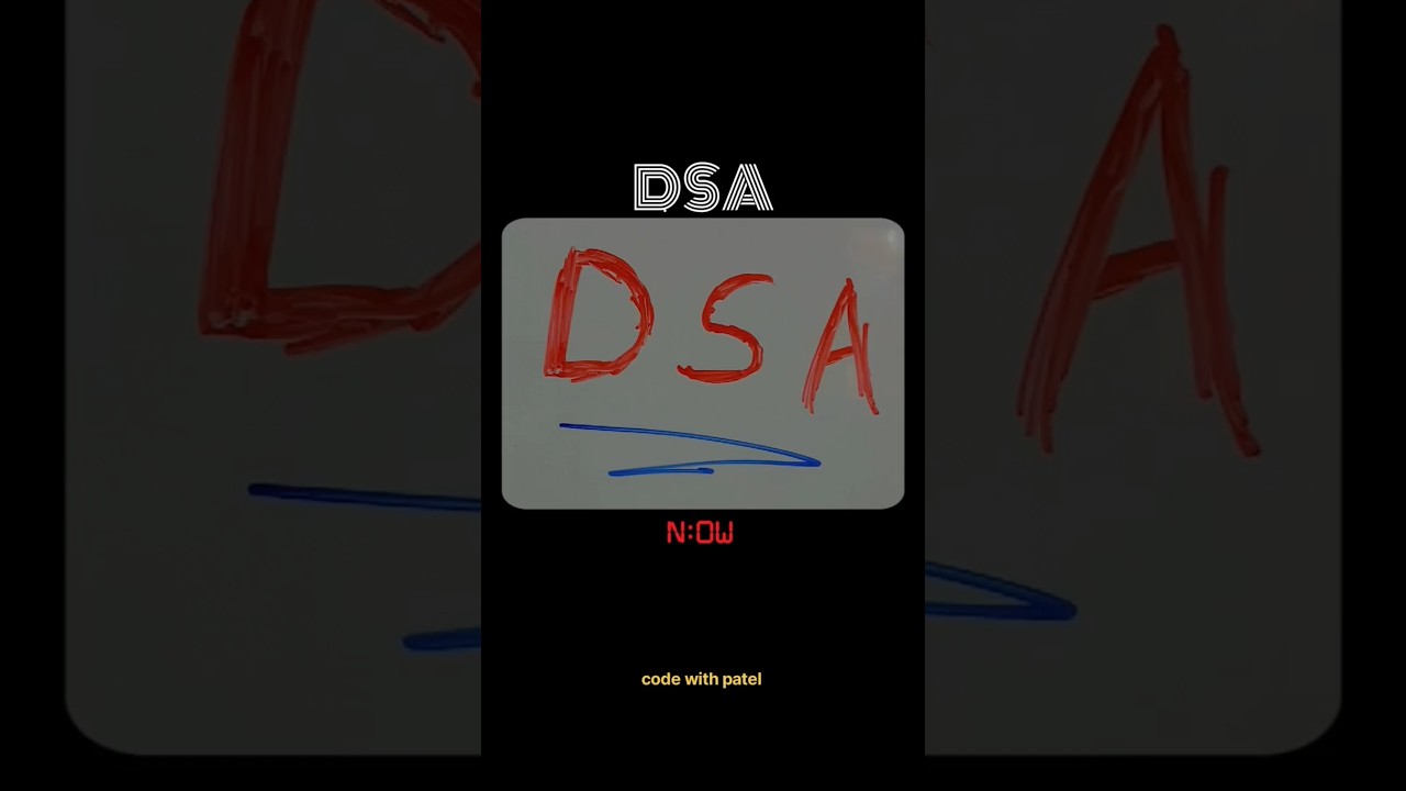 Struggling with DSA Logic? Watch This! 🔥 | Coding Made Simple #dsa #datastructures