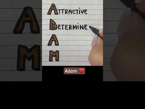 Meaning of the name ADAM #meaning #name #adam