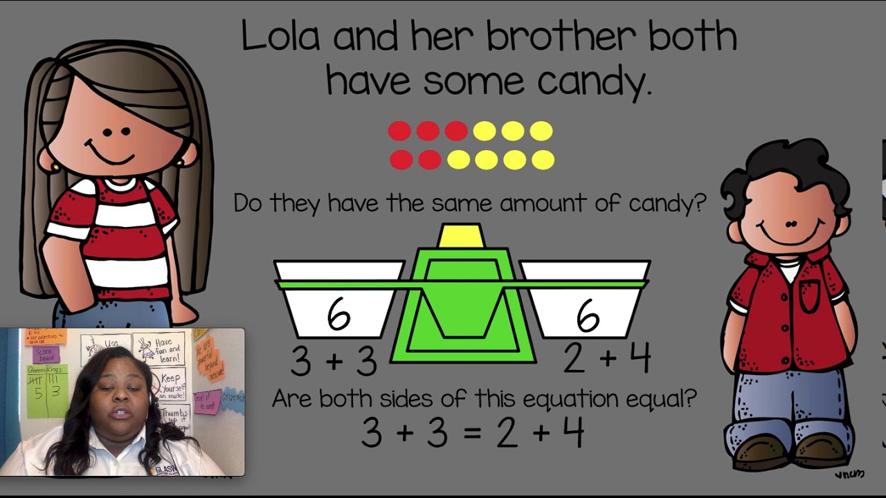 1st Grade Math - Equal Equations