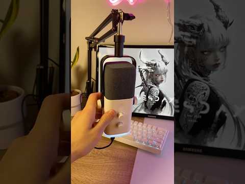 New mic fifine am8 #gamingcomputer #gaming #gamingpc #pcbuild #microphone #fifineam8 #shorts