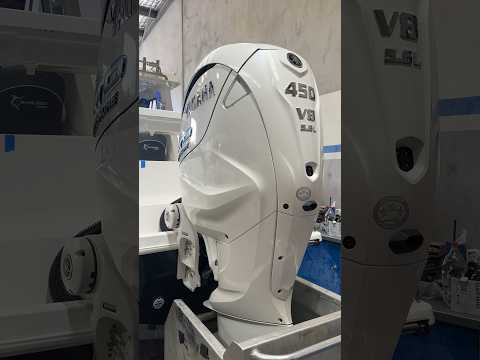The Yamaha XF450 XTO offshore outboard motor! Join Aaron as we listen to this V8 purr!