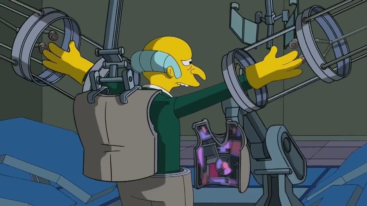 Montgomery Burns Becomes IronMan [The Simpsons]