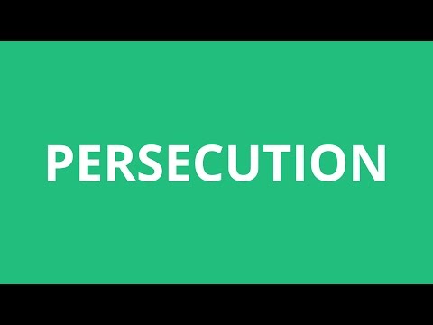 How To Pronounce Persecution - Pronunciation Academy