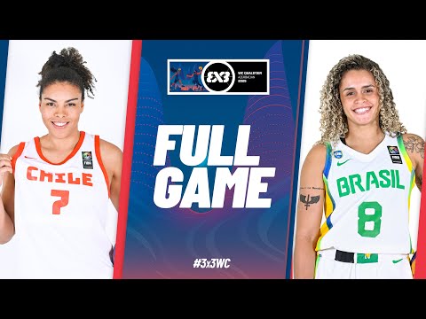 Chile 馃嚚馃嚤 vs Brazil 馃嚙馃嚪 | Women | Full Pool Game | FIBA 3x3 World Cup Qualifier 2025