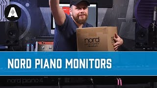 Nord Piano Monitors V2 with Brackets (PAIR) - Andertons Music Co.
