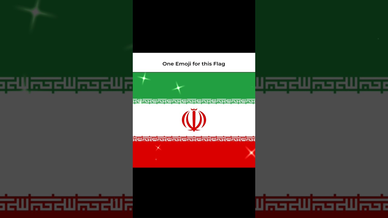 One Emoji for This Flag 🇮🇷👇#iran #iranvsisrael #irannews #shorts