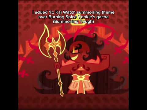 SUMMONING TOUGH (Burning Spice Cookie's gacha) #shorts #cookierunkingdom #crk