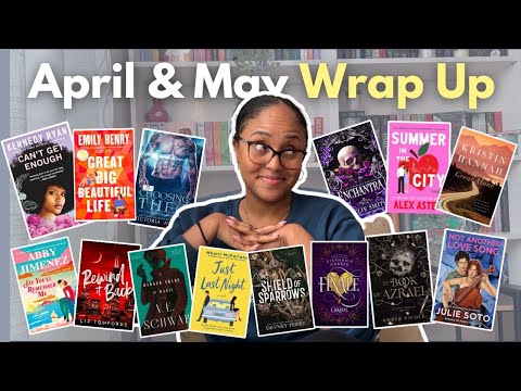 let's talk about the 14 books i read in April and May! πβοΈπ - April and May wrap up