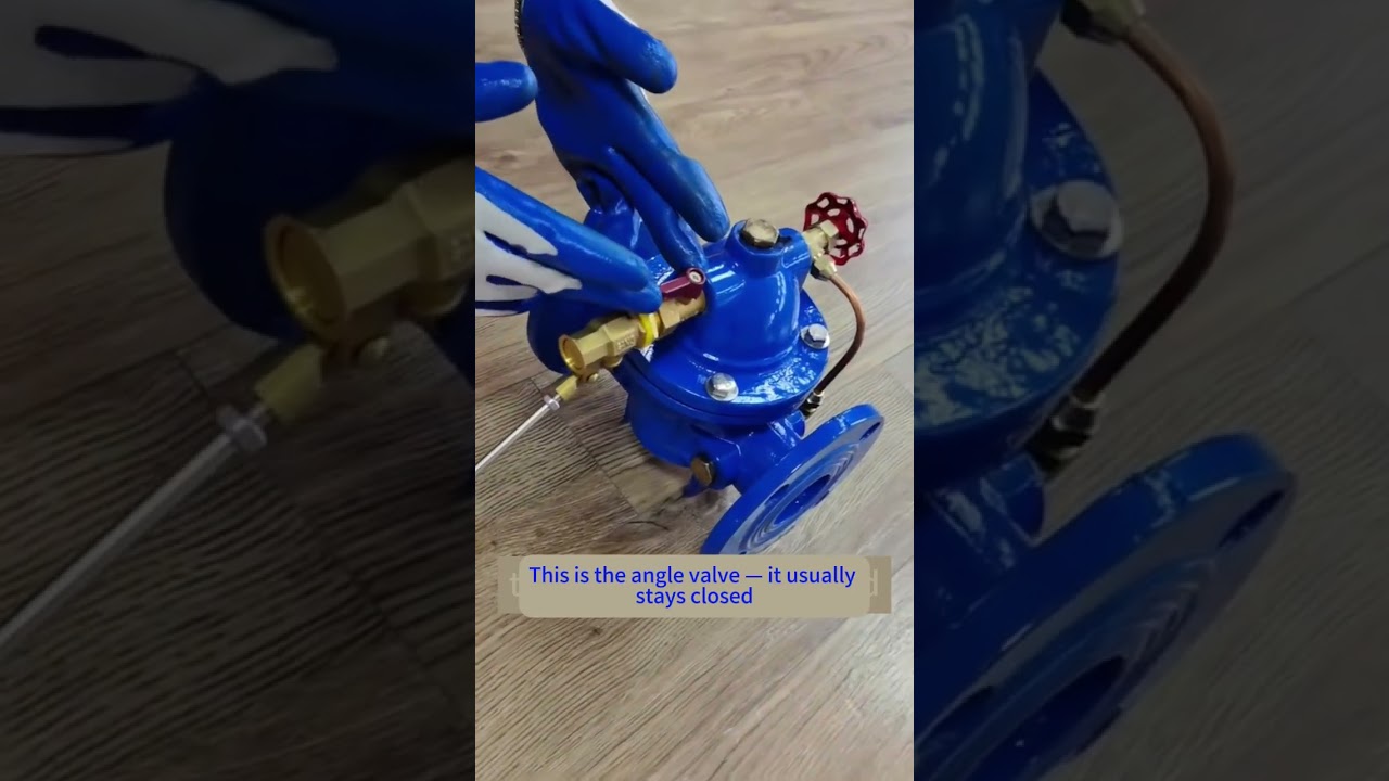 Let’s see how the remote control float valve works