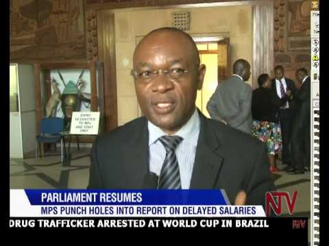Members of Parliament on Civil Servants' Salaries Report.