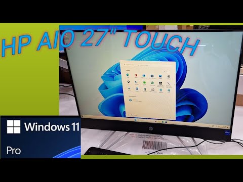 how to install windows 11 pro on new pc hp all in one pc