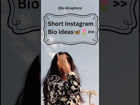 Aesthetic instagram bio ideas 💡 #shorts #ytshorts #instabio #aesthetic #instagram #lifehacksbymaahi