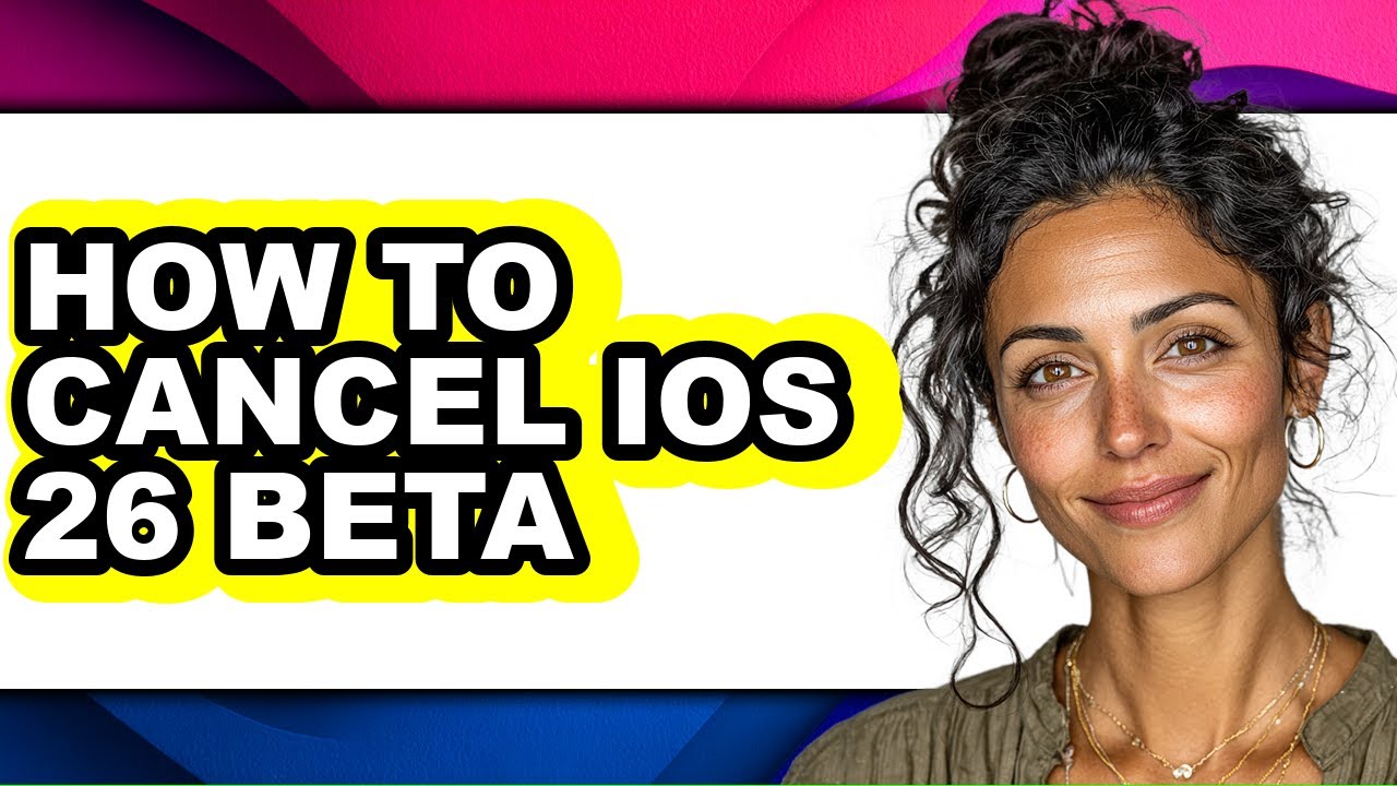 How to Cancel Ios 26 Beta (easy Method)