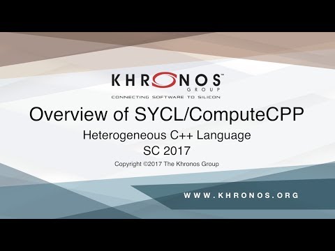 Overview of SYCL ComputeCPP